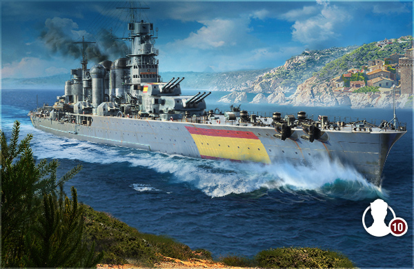 Spanish Cruisers in the Armory! | World of Warships